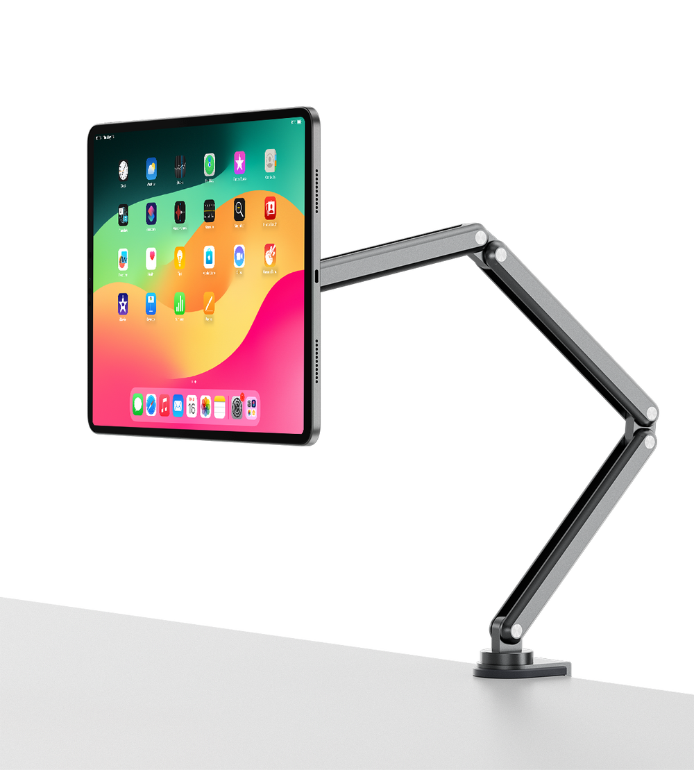 KUXIU X36 Magnetic Flexible Stand for iPad - Space Gray