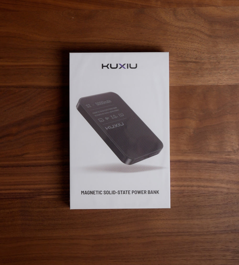 KUXIU S2 Qi2 5000mAh MagSafe Solid-State Power Bank