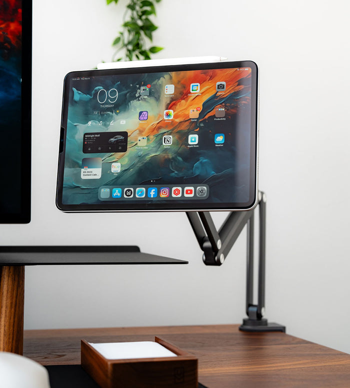 KUXIU X36 Magnetic Flexible Stand for iPad - Space Gray