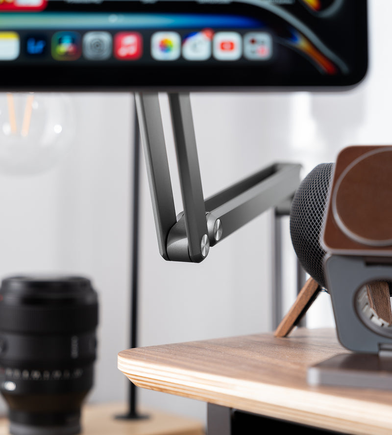 KUXIU X36 Magnetic Flexible Stand for iPad - Space Gray